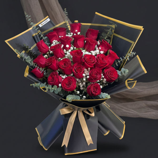 Glamorous Flora Imported Rose Bouquet | Luxury Rose Delivery Taguig ...